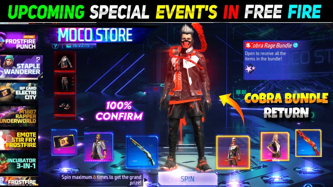 Cobra Bundle Return Confirm 🤯🥳 | Free Fire New Event | FF New Event ...