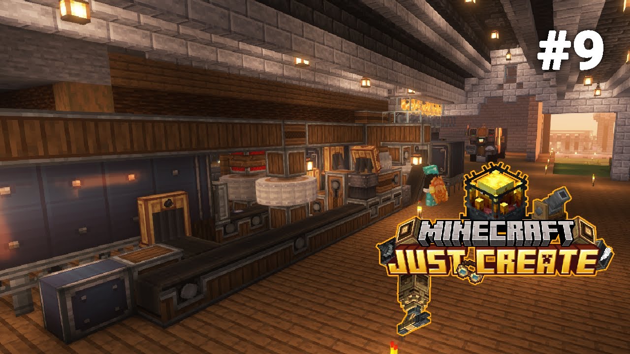 Sản Xuất Vô Hạn Tài Nguyên trong Minecraft - Just Create SMP - #9 - YouTube