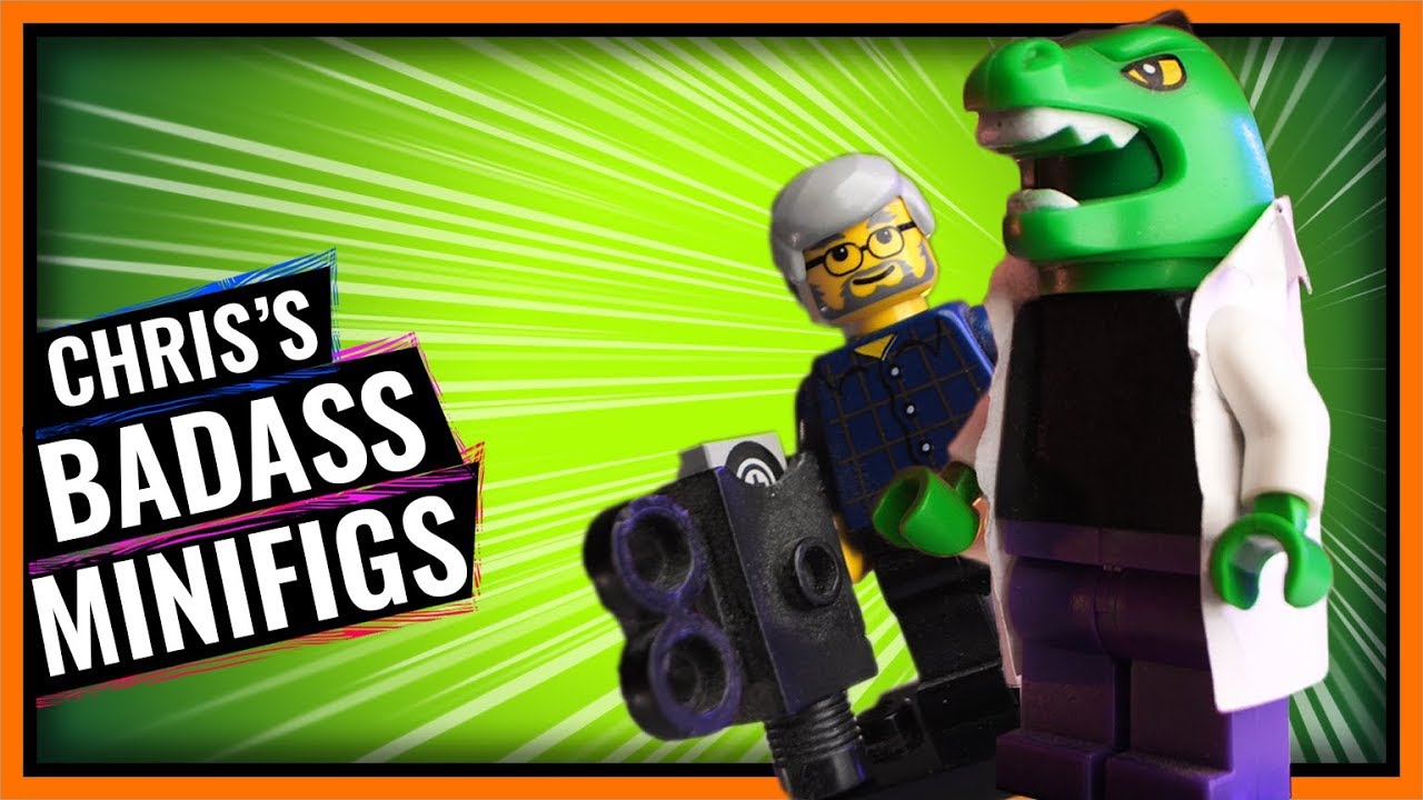 Lego Doc Connors and George Lucas Minifigs | BAMF - YouTube