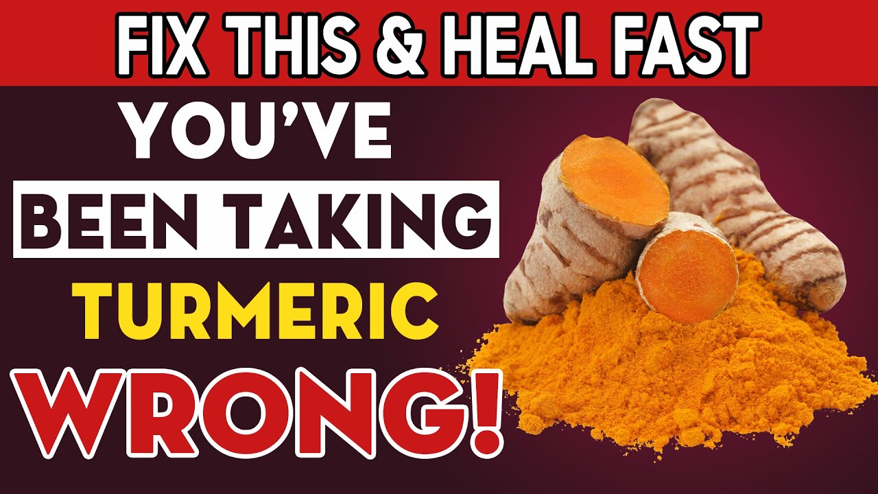 SENIORS, EAT TURMERIC THIS WAY! 7 Health Problems Could Disappear ...