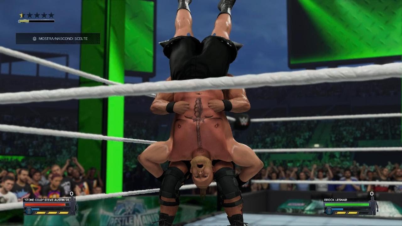STEVEN Austin VS BROCK LESNAR - YouTube