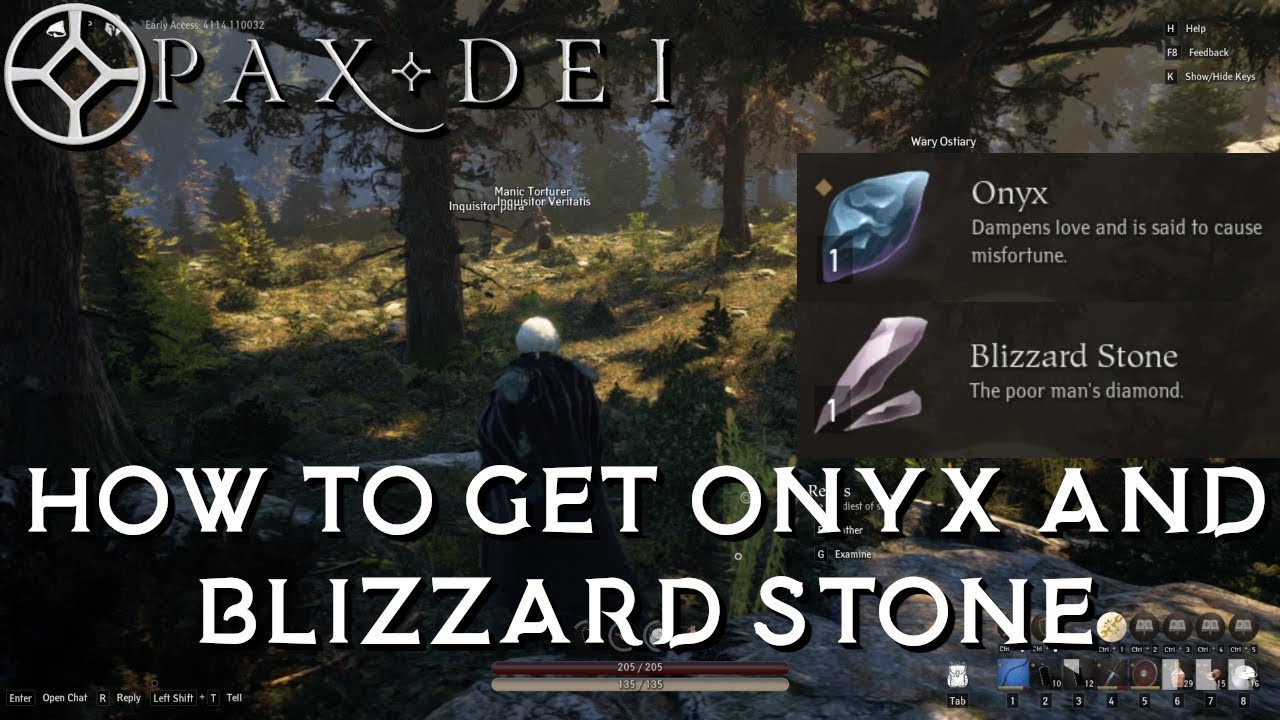 Pax Dei - Where to find blizzard stone and onyx for jewelry making ...