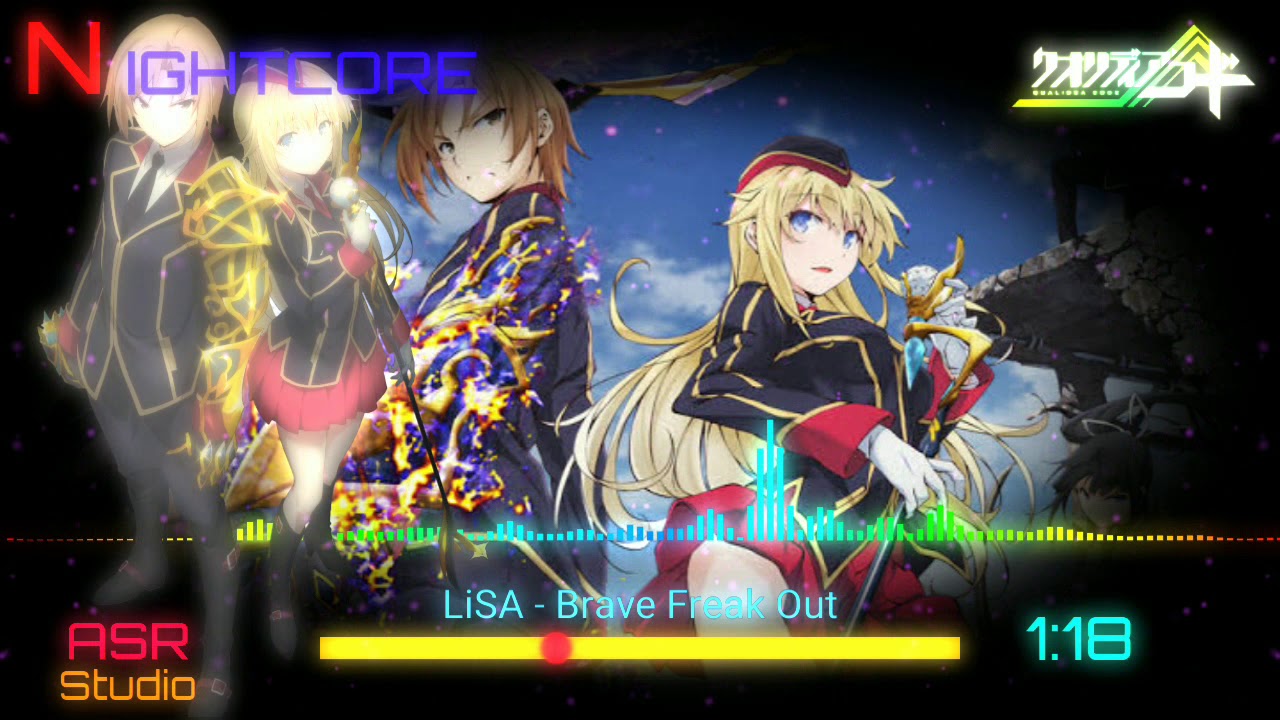 [Nightcore] LiSA - Break Freak Out [Qualidea Code op1] - YouTube