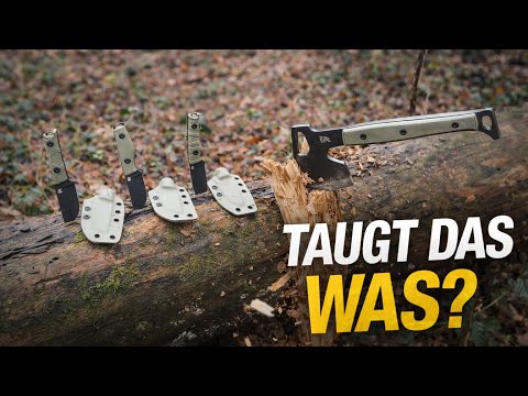 Vier neue Werkzeuge im Wald – Rauk, Var, Fang & das Bushcraft-Beil Bruno
