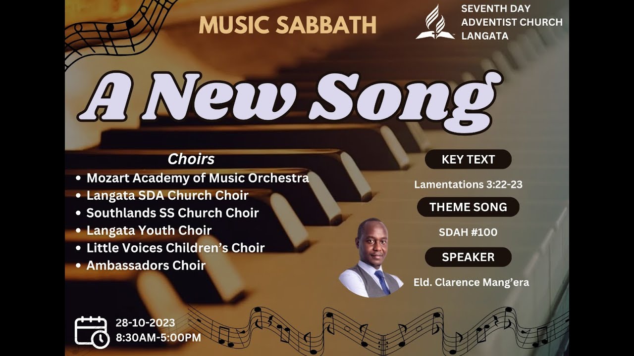 Music Sabbath || A New Song || Morning Service - YouTube