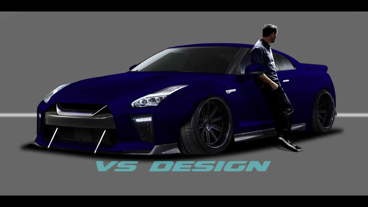 VIRTUAL TUNING NISSAN GT-R R35 (Paul Walker/Brian O'Conner) VS DESIGN ...