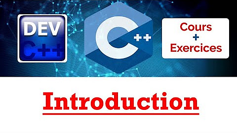 Cours de C++(programmation orientée objet) (Darija) - YouTube