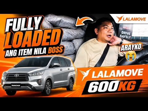 LALAMOVE 600KG INNOVA | DAY 13 #lalamoveph #lalamove #byaheserye # ...