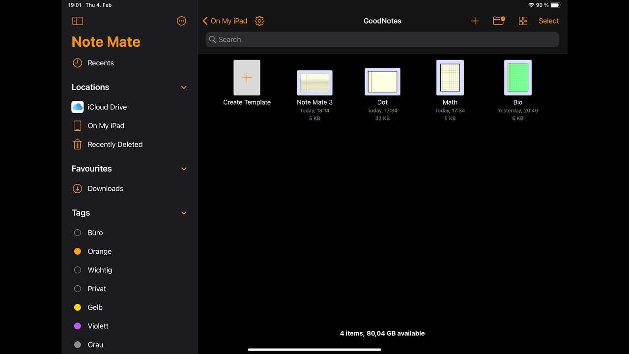 How to create Line Template for iPad note-taking apps ️ (GoodNotes5 ...