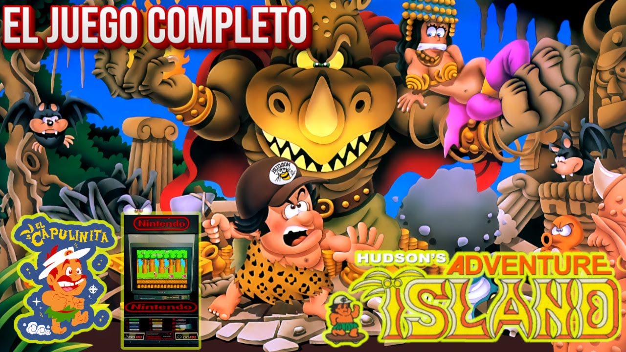 ADVENTURE ISLAND (CAPULINITA) | JUEGO COMPLETO (PANTALLA VERTICAL ...