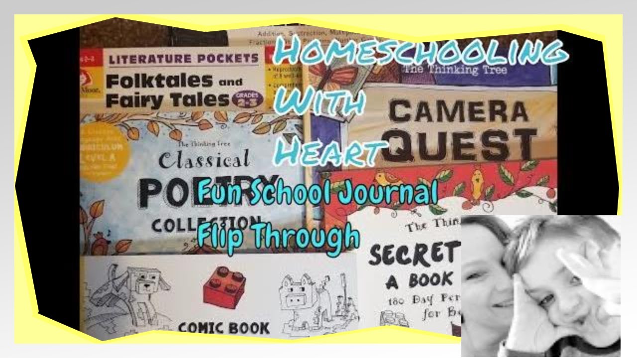 Funschooling Flip Through - Thinking Tree Journals - YouTube