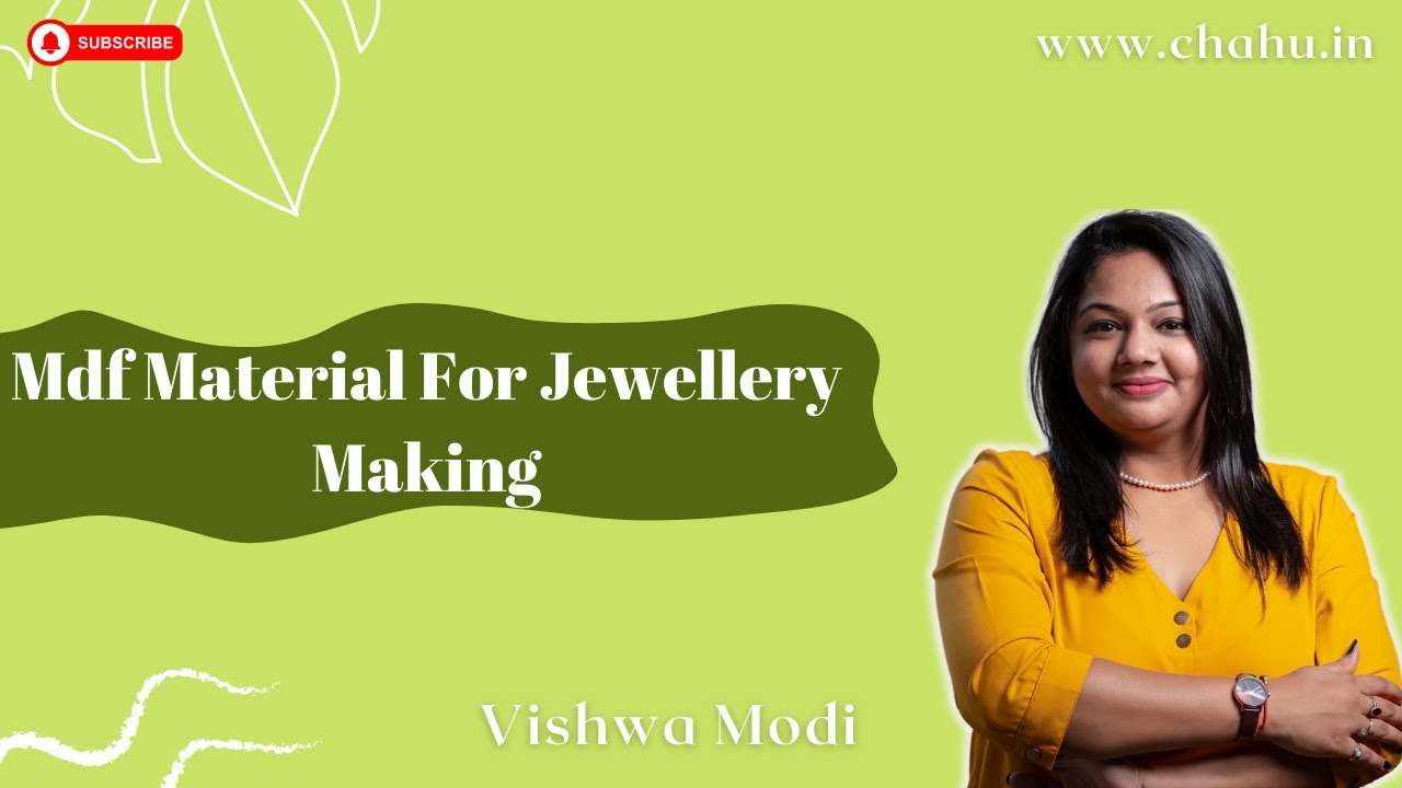 Stunning MDF Jewelry Collection || Jewellery Raw Material || - YouTube