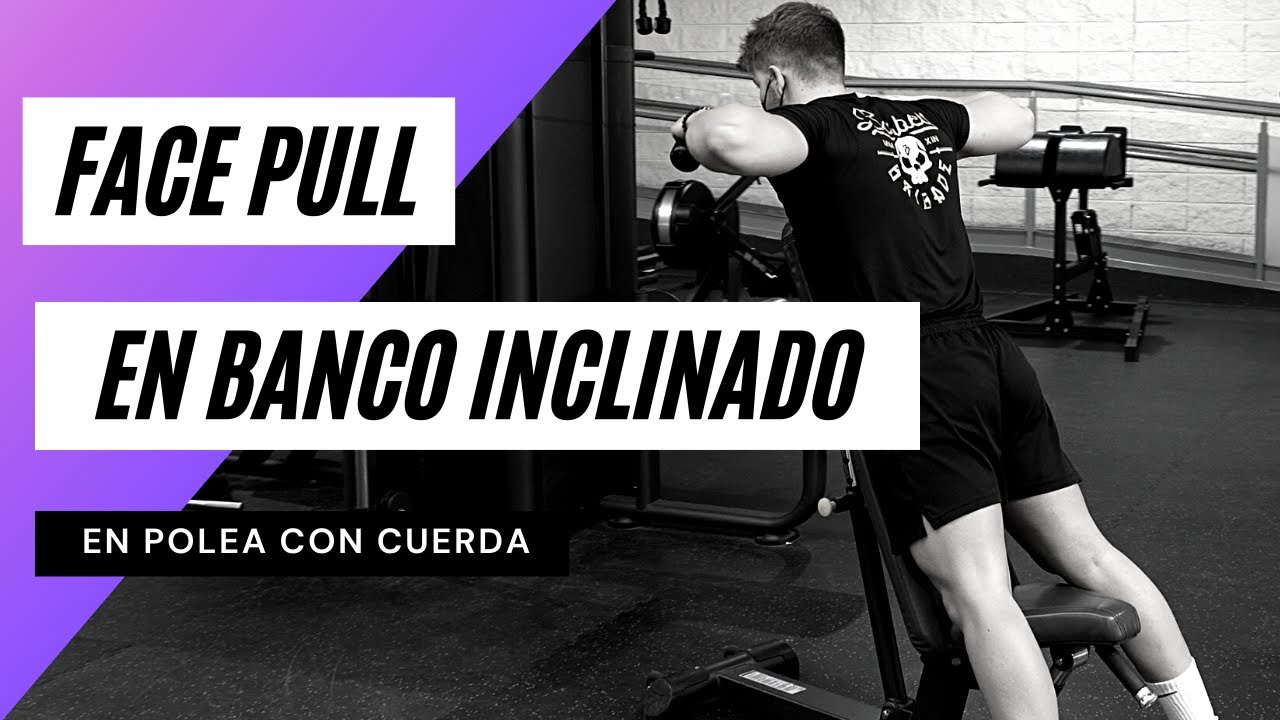 Face Pull en Polea con Cuerda en Banco Inclinado - IVOPHYSICAL - YouTube