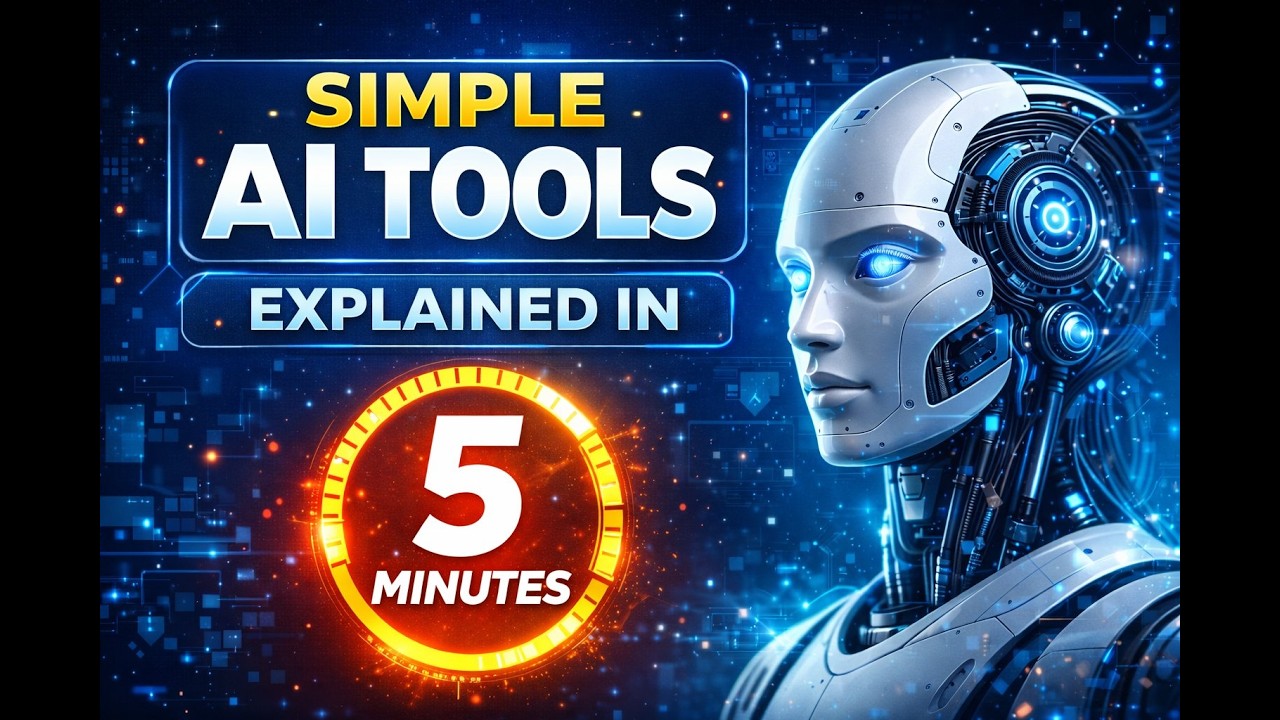 simple AI tools explained in 5 minutes - YouTube