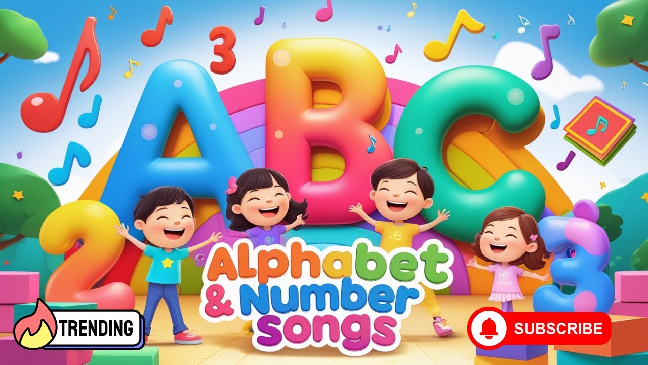 🎵 Alphabet & Number Songs for Kids | Learn ABCs & 123s with Fun Music 🎶 ...