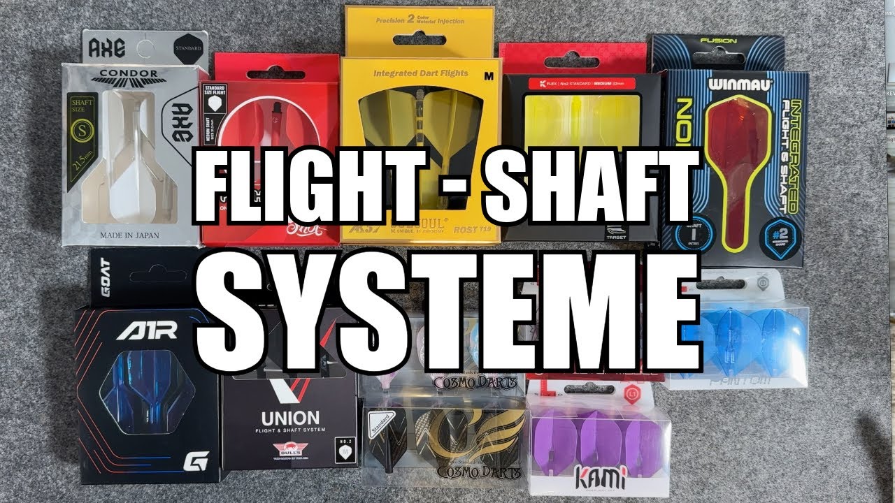 Dart Flight/Shaft Systeme im Überblick ! - YouTube