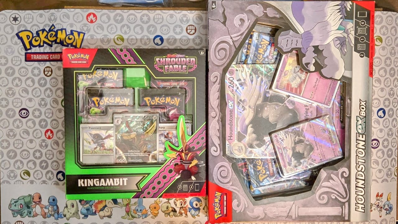 Kingamit & Houndstone EX: The Ultimate Showdown (Box Opening!) #pokemon ...
