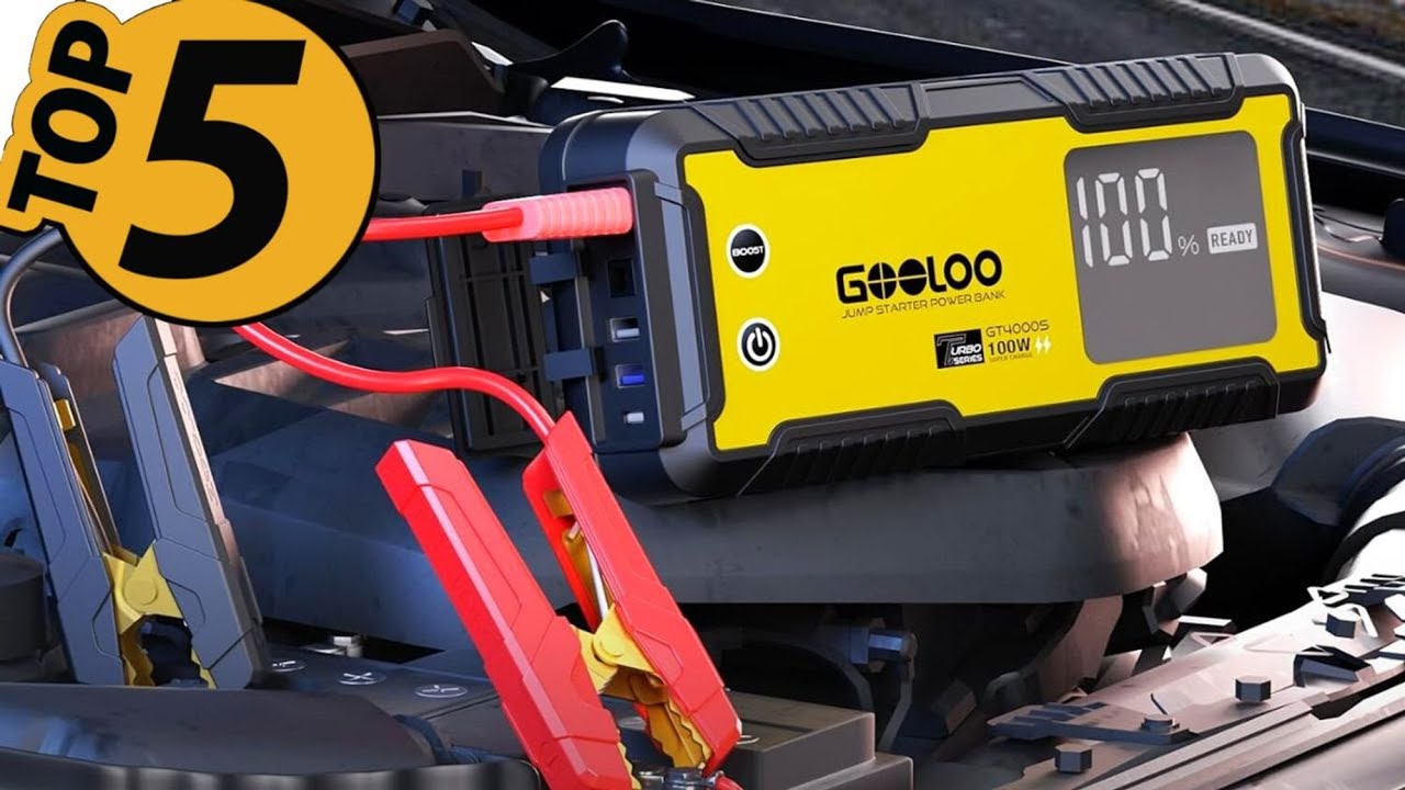 TOP 5 Best Jump Starter Kits of 2024 - YouTube