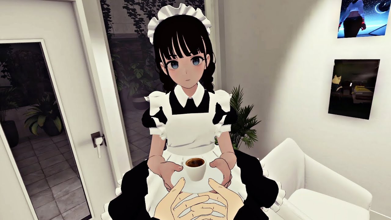 Worst maid cafe - VRChat - YouTube