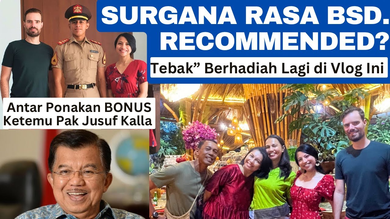 Asyikkk Ketemu Pak Jusuf Kalla - Eh ada Tebak Berhadiah Lagi. Surgana ...