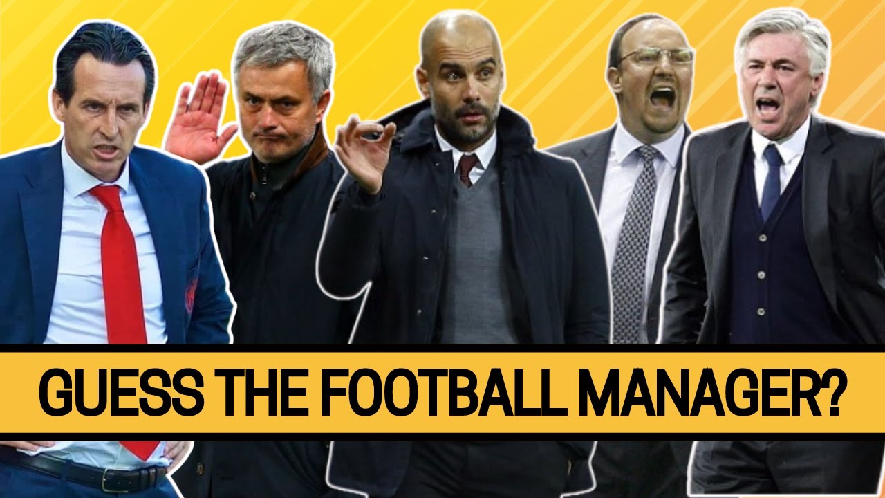 FOOTBALL MANAGER QUIZ - CAN YOU GUESS THE COACH? - FOOTBALL QUIZ 2024 ...