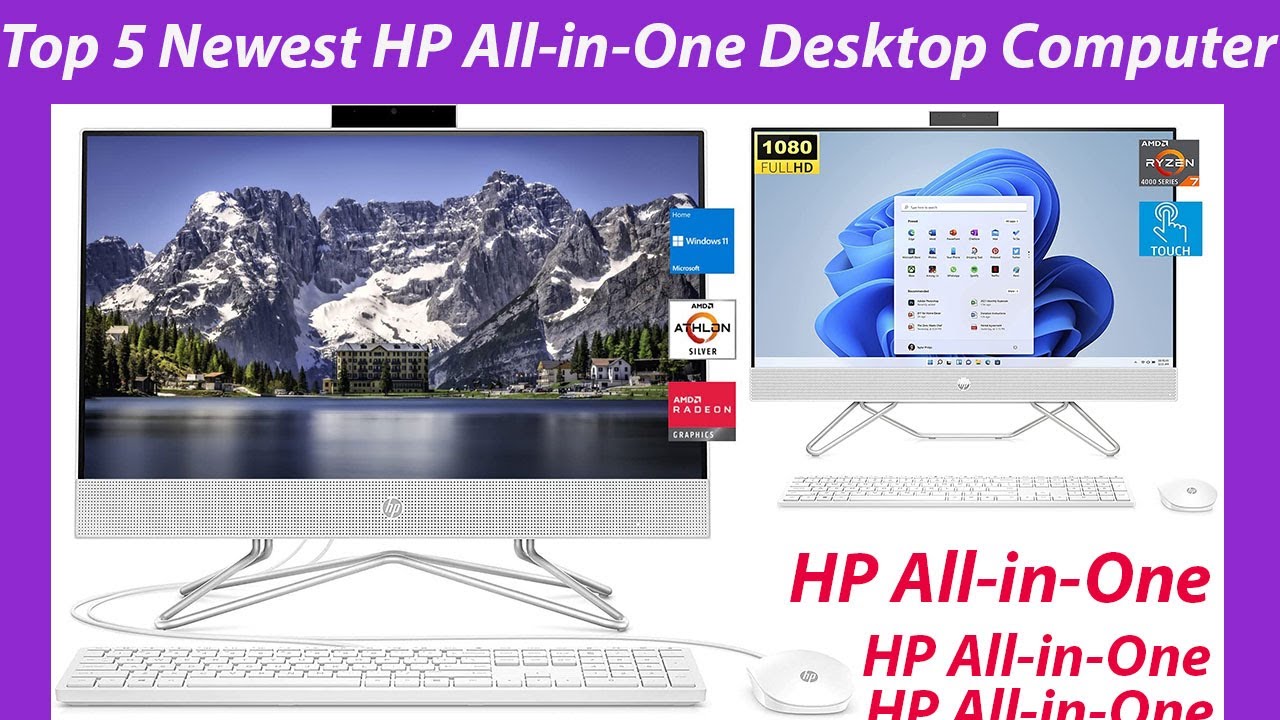 Top 5 Newest HP All in One Desktop Computer, Reviews & Buying Guide ...