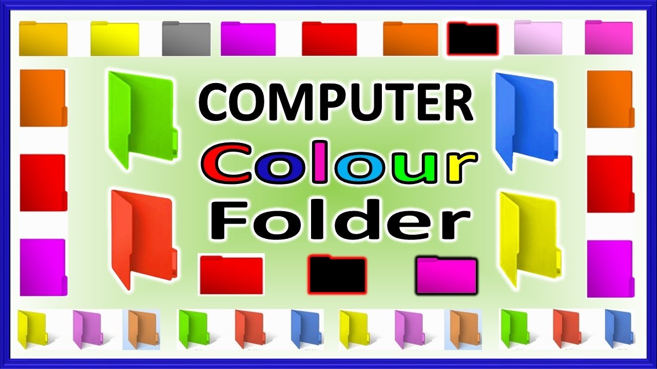 How To Change Folder Icon Or Folder Color YouTube how-to-change-folder-icon-or-folder-color-youtube