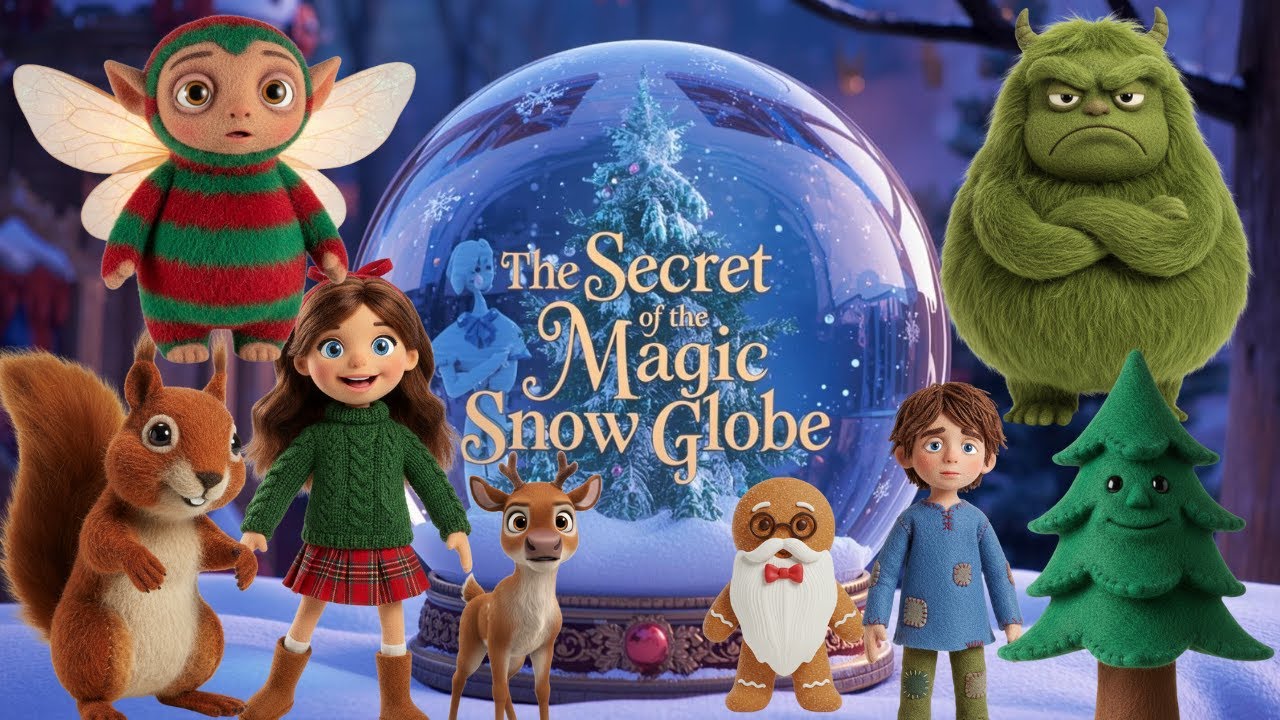 The Secret of the Magic Snow Globe | BupBe cartoons - YouTube