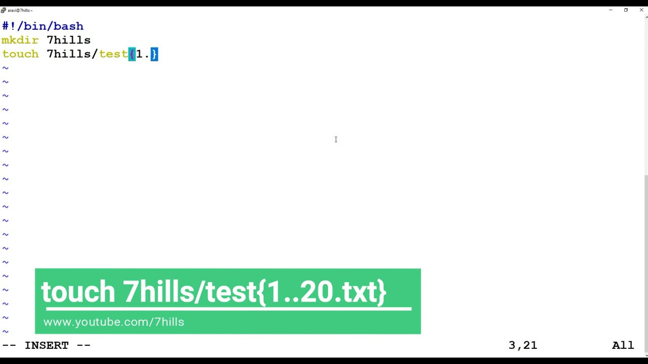 Shell Scripting In Telugu Youtube