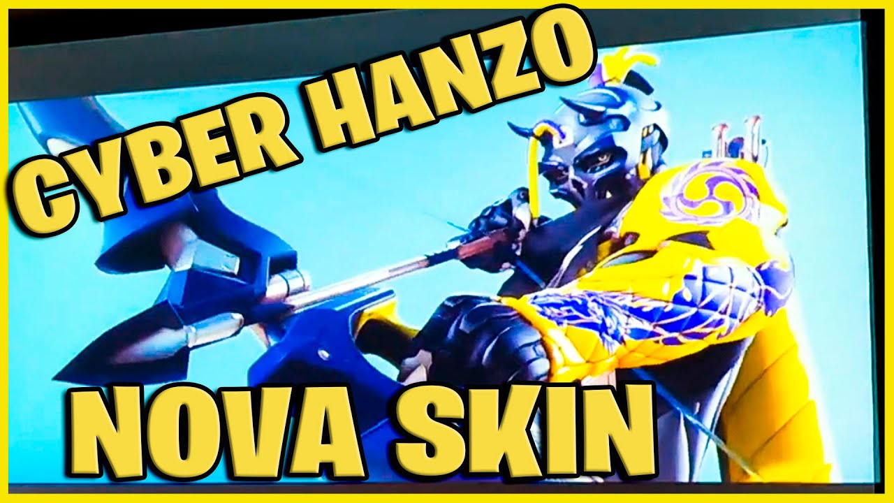 NOVAS SKINS CYBERPUNK - CYBER HANZO - OVERWATCH 2 - YouTube