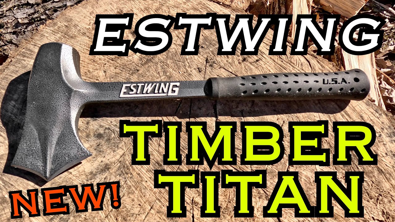 New Estwing Long Fireside - Timber Titan 16" Splitting Maul - YouTube