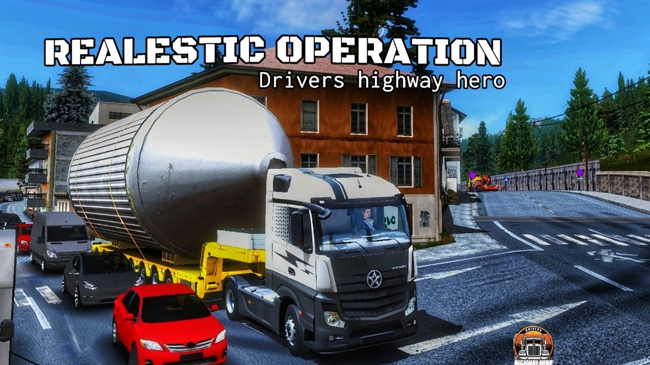 Drivers highway hero first look gameplay and Mountain map Explore - YouTube