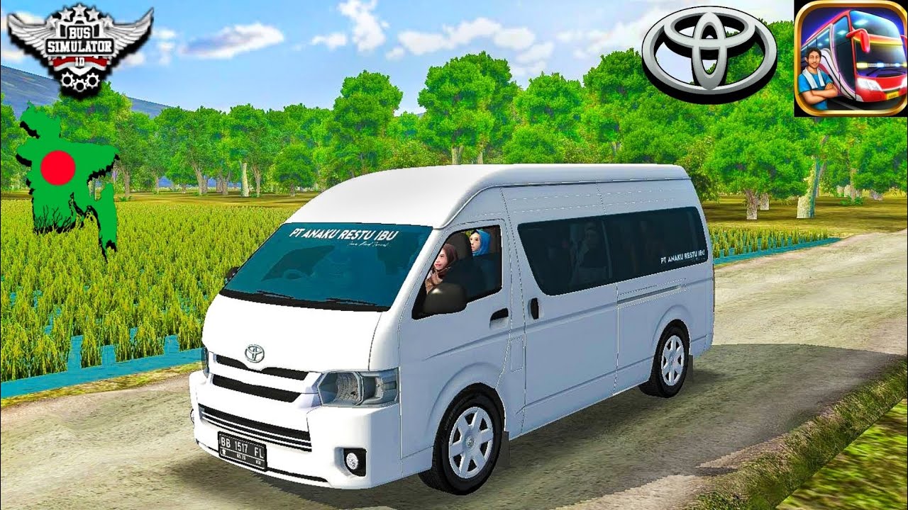 Bangladeshi Toyota Hiace Car Mod for Bussid|Toyota Hiace Mod Bussid|Mod ...