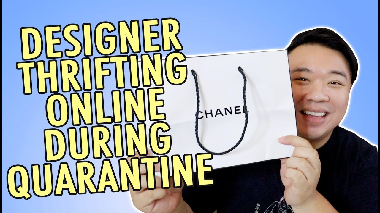 DESIGNER THRIFTING ONLINE DURING QUARANTINE - HAUL - YouTube