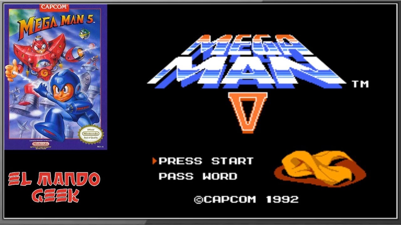 Mega Man 5 (NES - 1992) Full walkthrough - YouTube