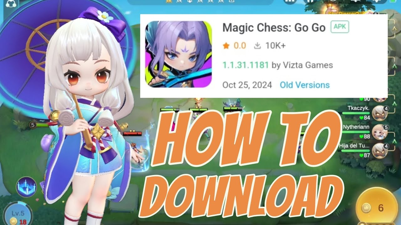 How to download Mobile Chess Go Go, Beta test version. Magic chess ml ...