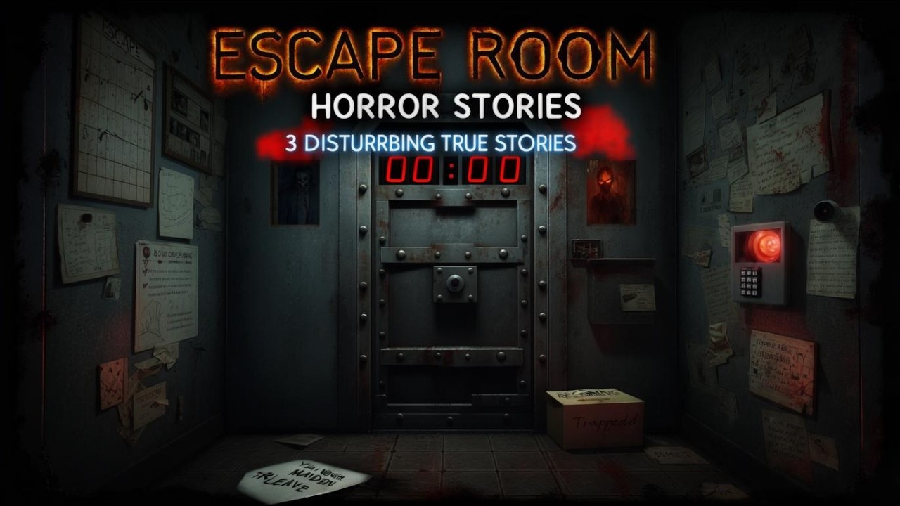 3 Disturbing TRUE Escape Room Horror Stories - YouTube