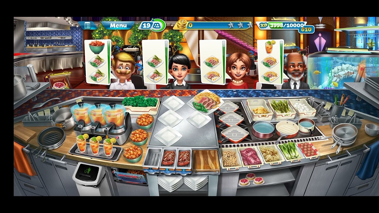 Cooking Fever Gourmet Restaurant Level 39 & 40 Gameplay - YouTube