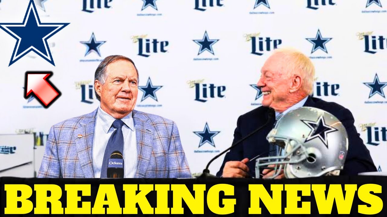 🚨URGENT! JUST HAPPENED! JERRY JONES JUST ANNOUNCED! BILL BELICHICK IN ...