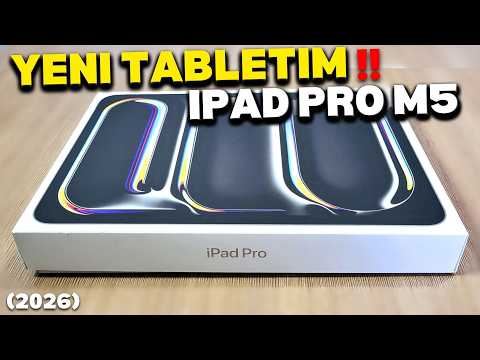 YENİ TABLETİM İPAD PRO M5(2026) DÜNYANIN EN GÜÇLÜ TABLETİ! 120FPS🔥 PUBG İÇİN EN İYİ OYUN TABLETİ