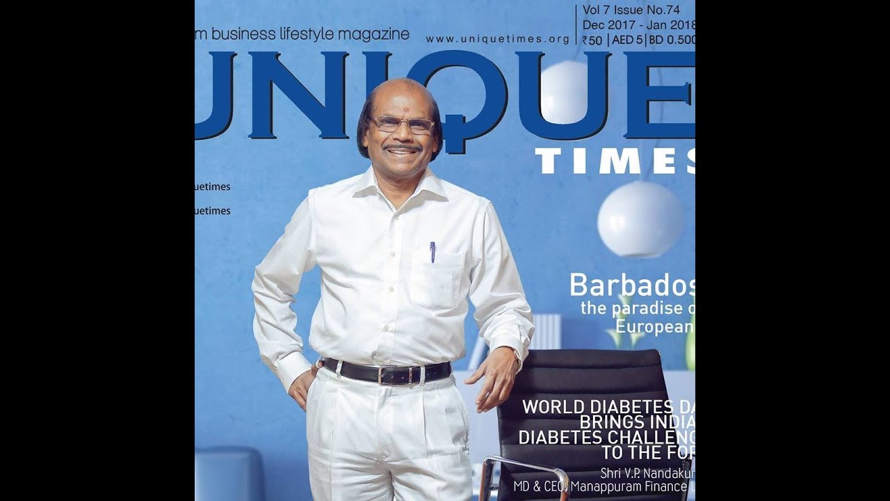 Interview with M. P. Ramachandran, CMD, Jyothy Laboratories for Unique ...