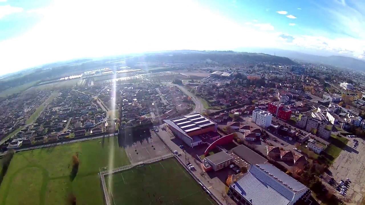 Valence - Drôme vu du ciel - YouTube