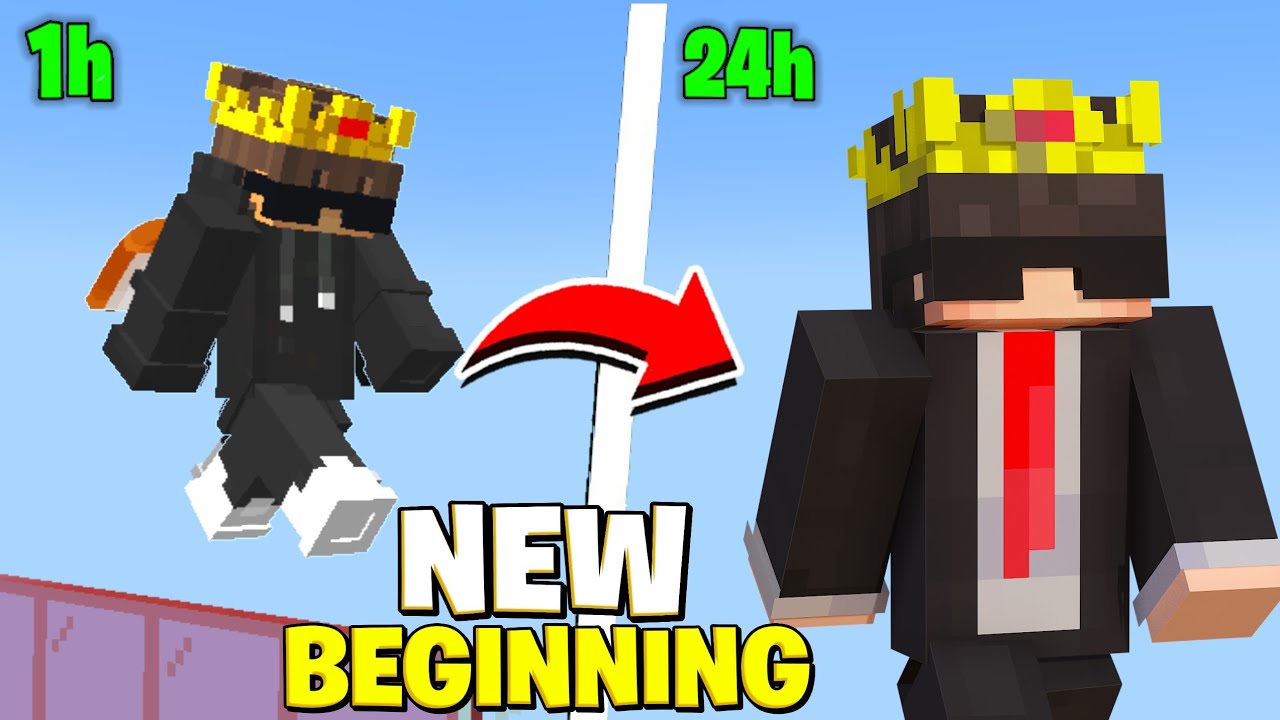 I LEARNED MINECRAFT IMPOSSIBLE SKILLS IN 24 HOURS ! - YouTube