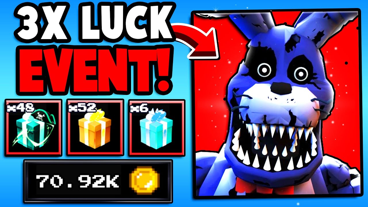 I OPENED 100+ PRESENTS AND SPENT 70,000 COINS IN 3X LUCK EVENT! (Five ...