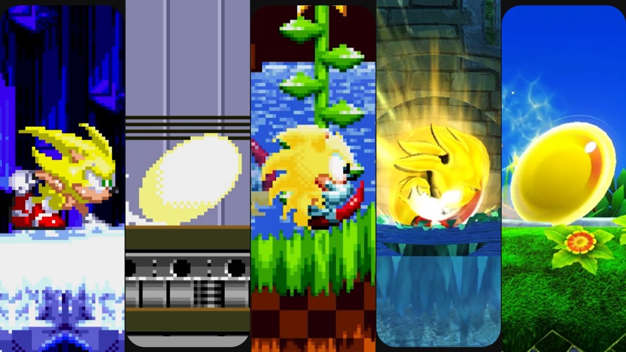 SUPER SONIC Spindash Evolution - YouTube