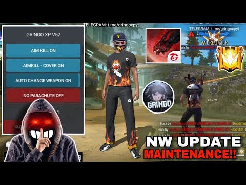 CHEAT FF MOD MENU VIP SETELAH MAINTENANCE!! AUTO HEADSHOT,WORK ALL ...