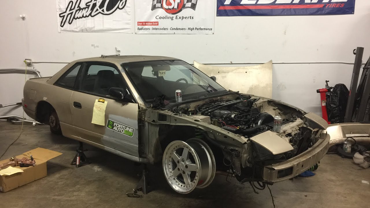 Have to stop the RB25 build for a while - YouTube