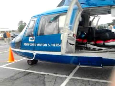 Life Lion Helicopter on display. - YouTube