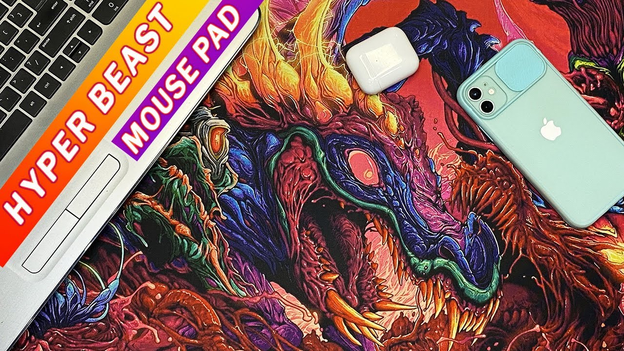 Hyper Beast Mousepad | ONE BEAST OF A MOUSE PAD - YouTube