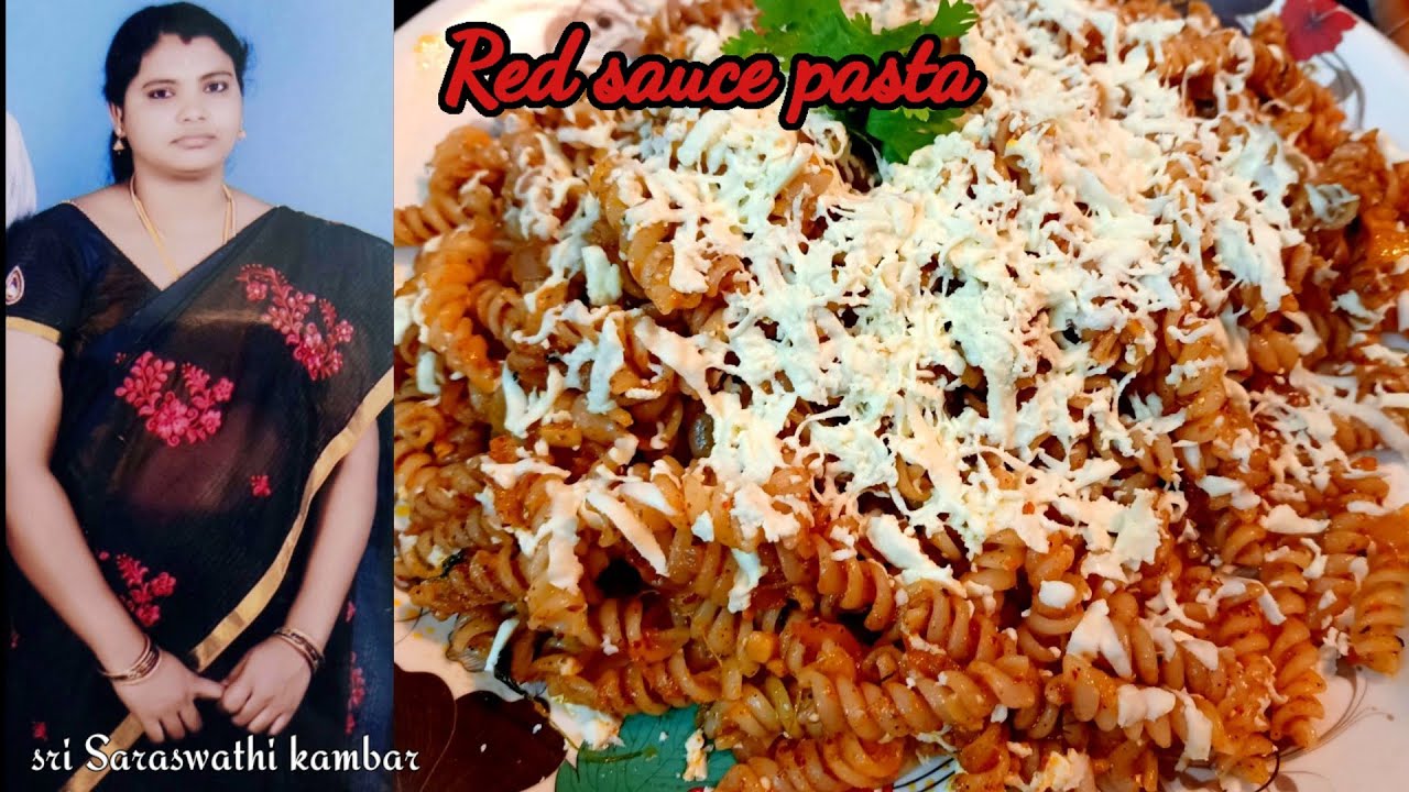 Red sauce pasta easy and tasty | very amazing recipe | om namo narayana ...